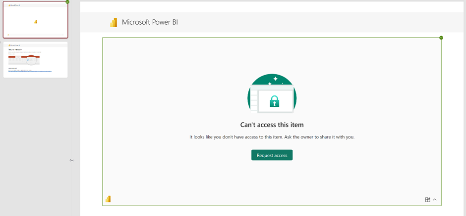 Using Power BI Visuals inside your PowerPoint presentation – Side Quests