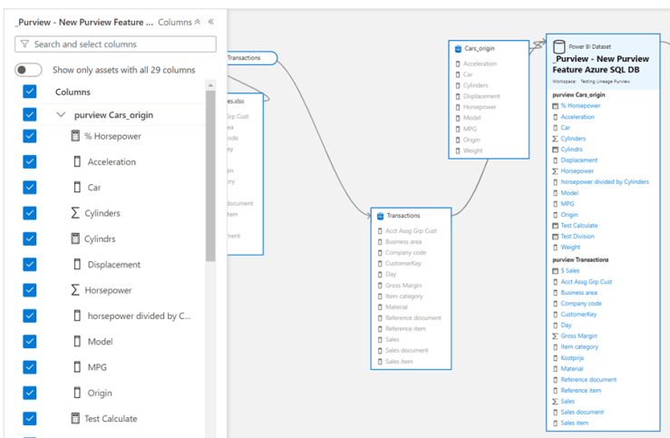 Show lineage between the tables on an Azure SQL DB and a Power BI ...