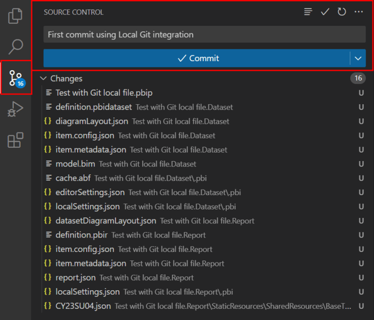 Using Git integration with Power BI Desktop – Side Quests